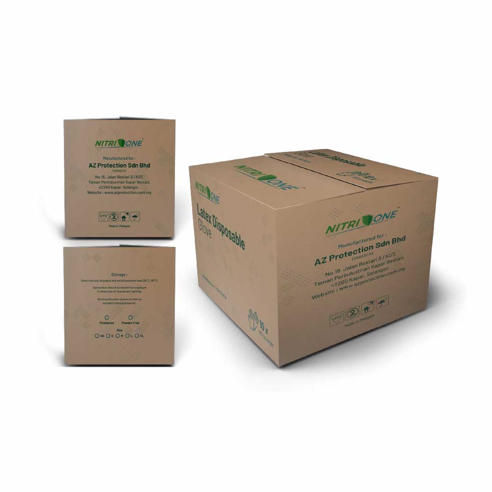 NitriOne™ Latex Examination Gloves - Think NitriOne, Think Safety.